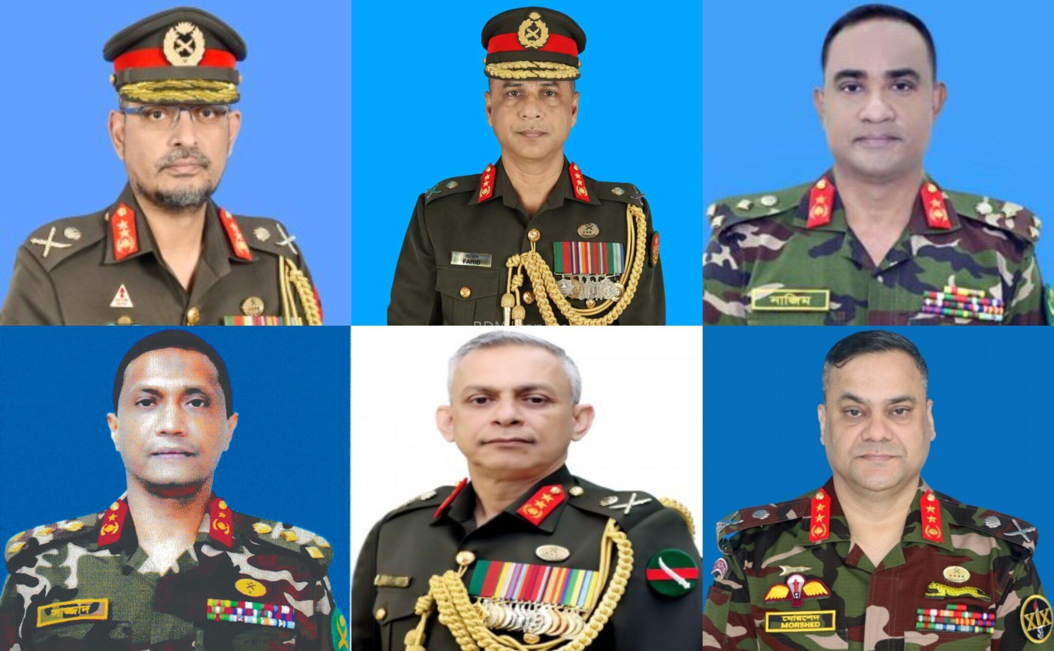 Recent Shifts in Bangladesh Army Leadership - Bangladesh Military Forces