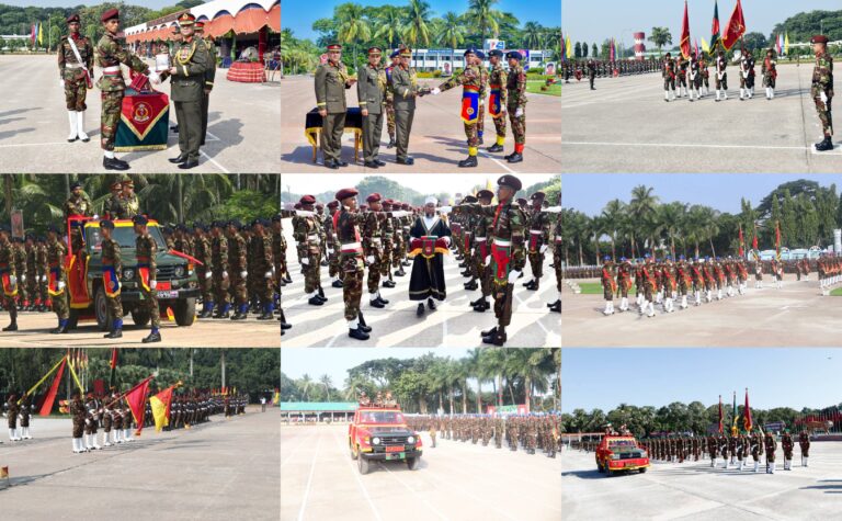 Bangladesh Army Welcomes New Recruits through Grand Passing-Out Parades ...