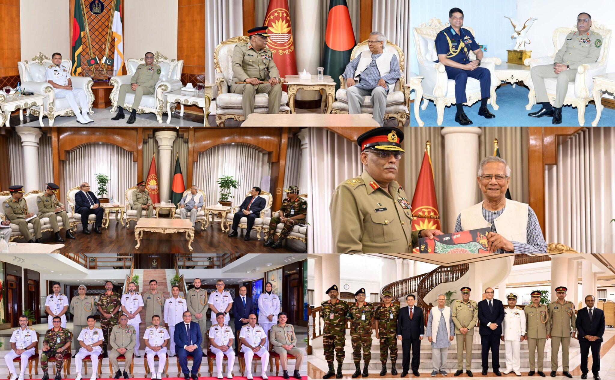 Pakistan’s Joint Chiefs Chairman Meets Bangladesh Leadership as Defence ...