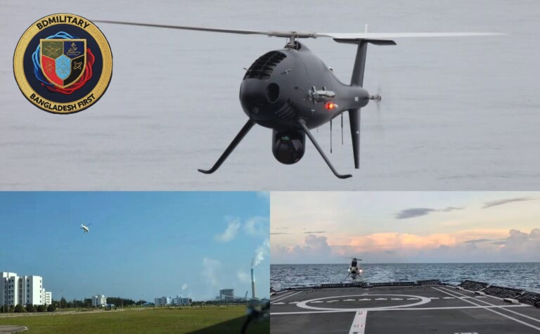 Bangladesh Navy Showcases Camcopter S-100 UAV Operations - Bangladesh ...