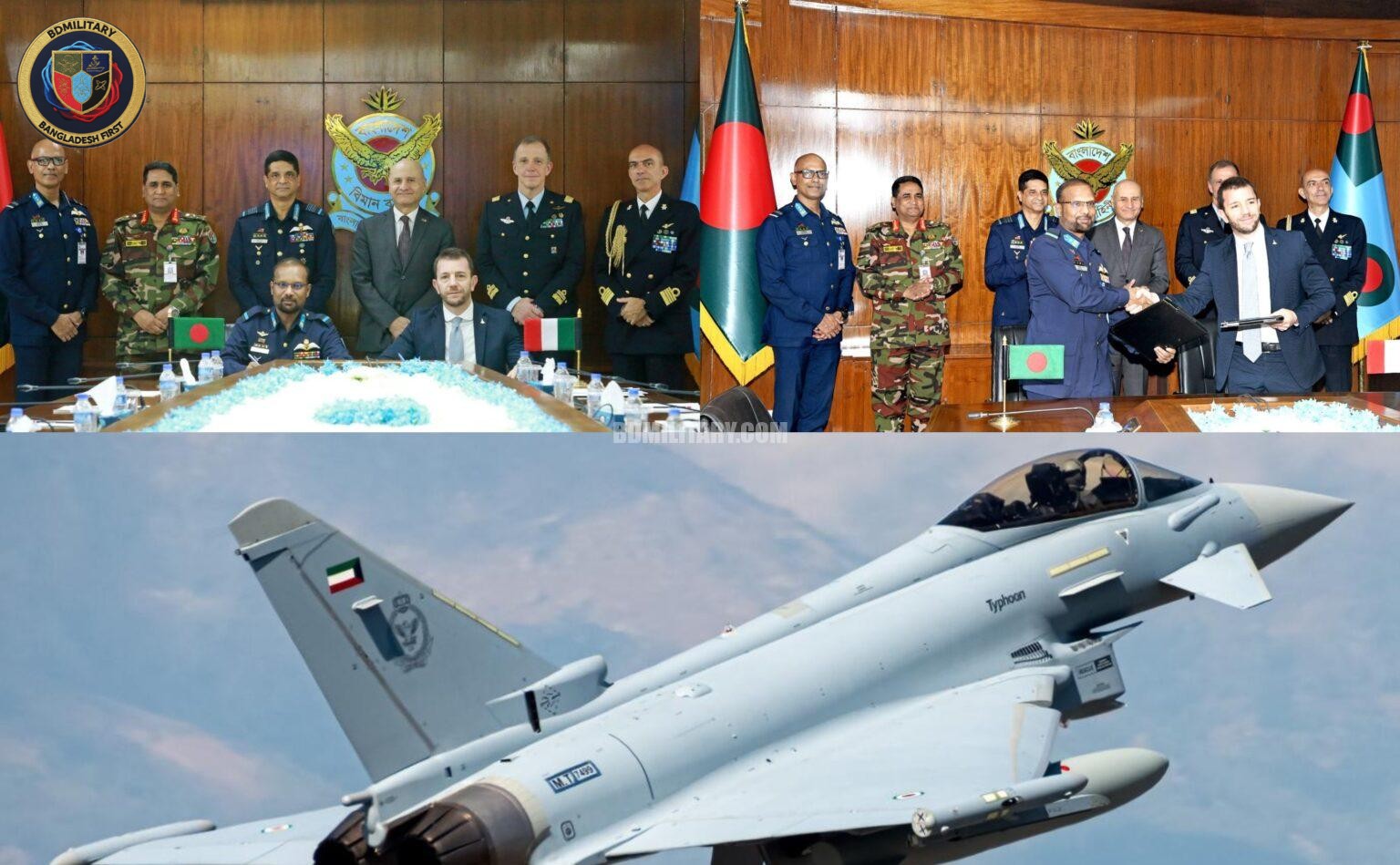 Bangladesh Air Force and Leonardo S.p.A. Italy Sign Letter of Intent ...